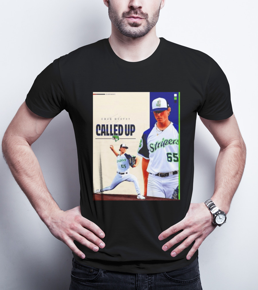 Owen Murphy Called Up Stripers 65 Player Announcement T-Shirt