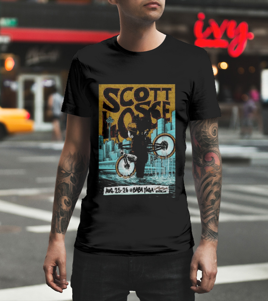 Scott Losse Baba Yaga Comedy Seafair Drowning Seattle August 25 26 2026 T-Shirt