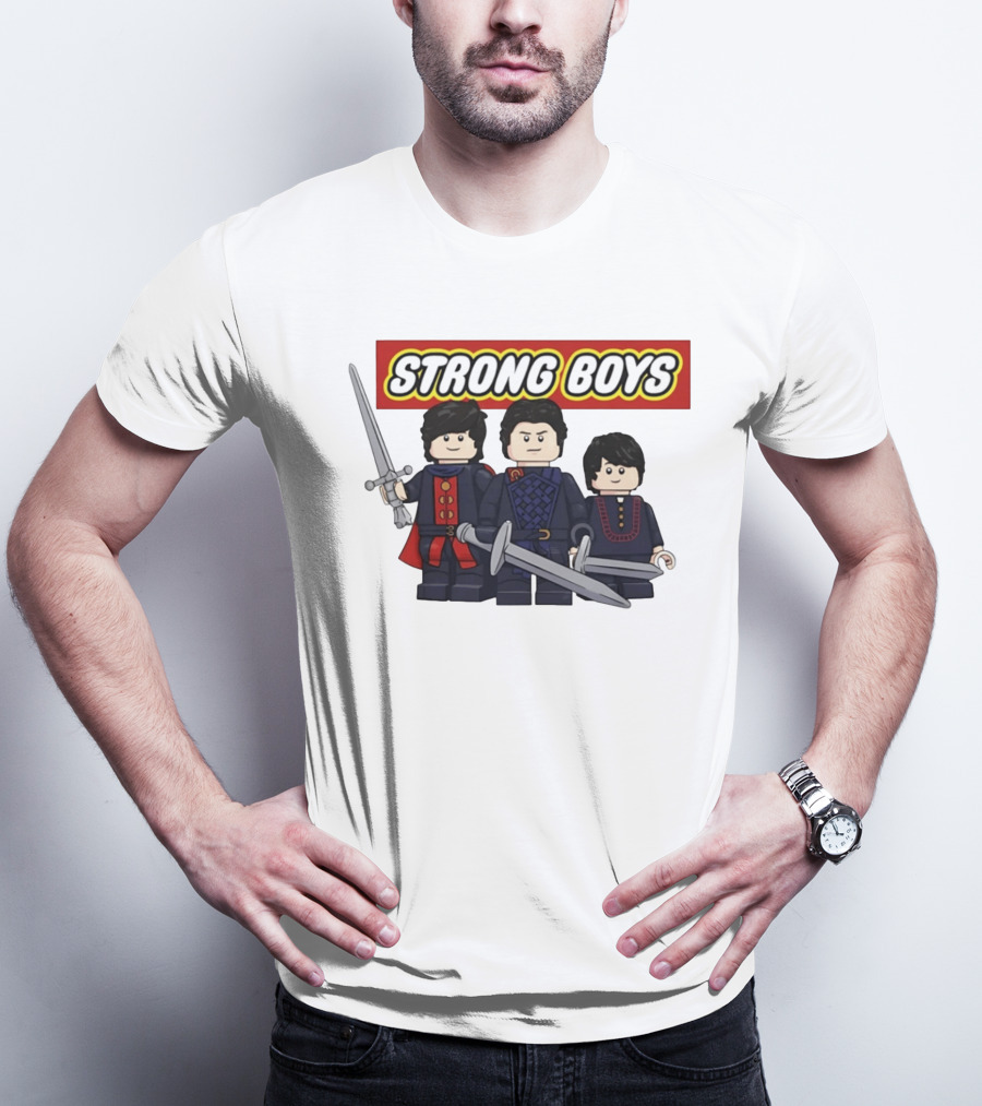 Strong Boys Lego Characters House Of The Dragon Fantasy Figures T-Shirt