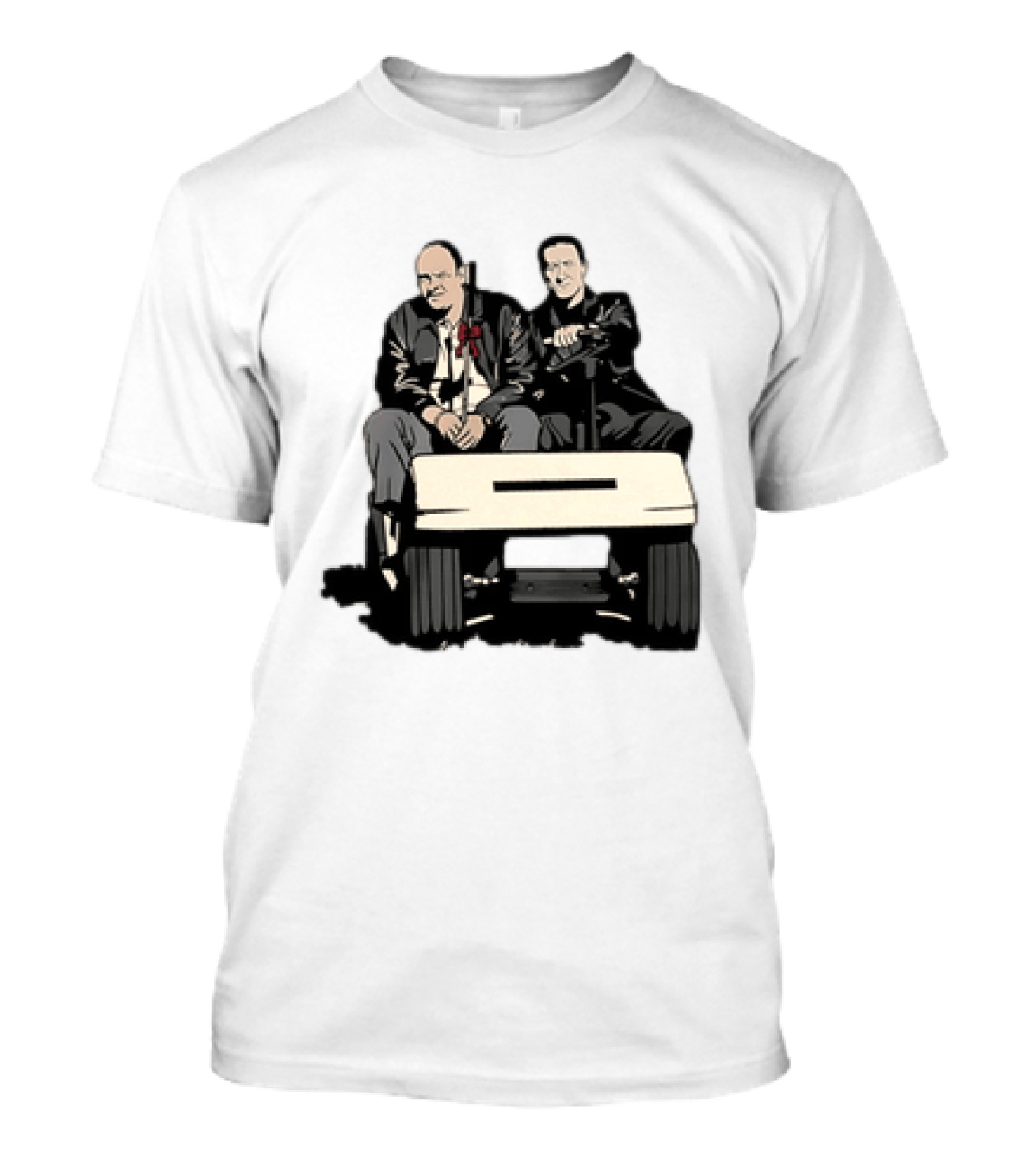 The Sopranos Tony Soprano Furio Giunta Riding Golf Cart Scene T-Shirt