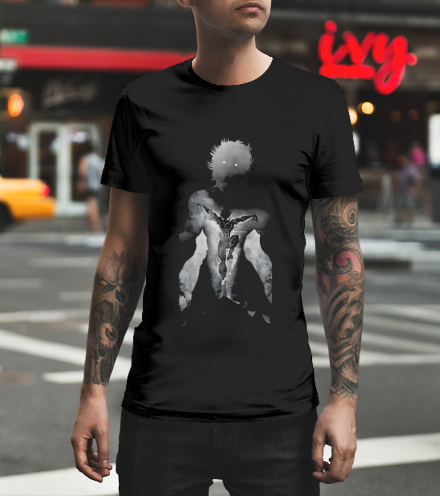 Baki Hanma Yujiro Hanma Grappler Baki Shadow Ogre T-Shirt