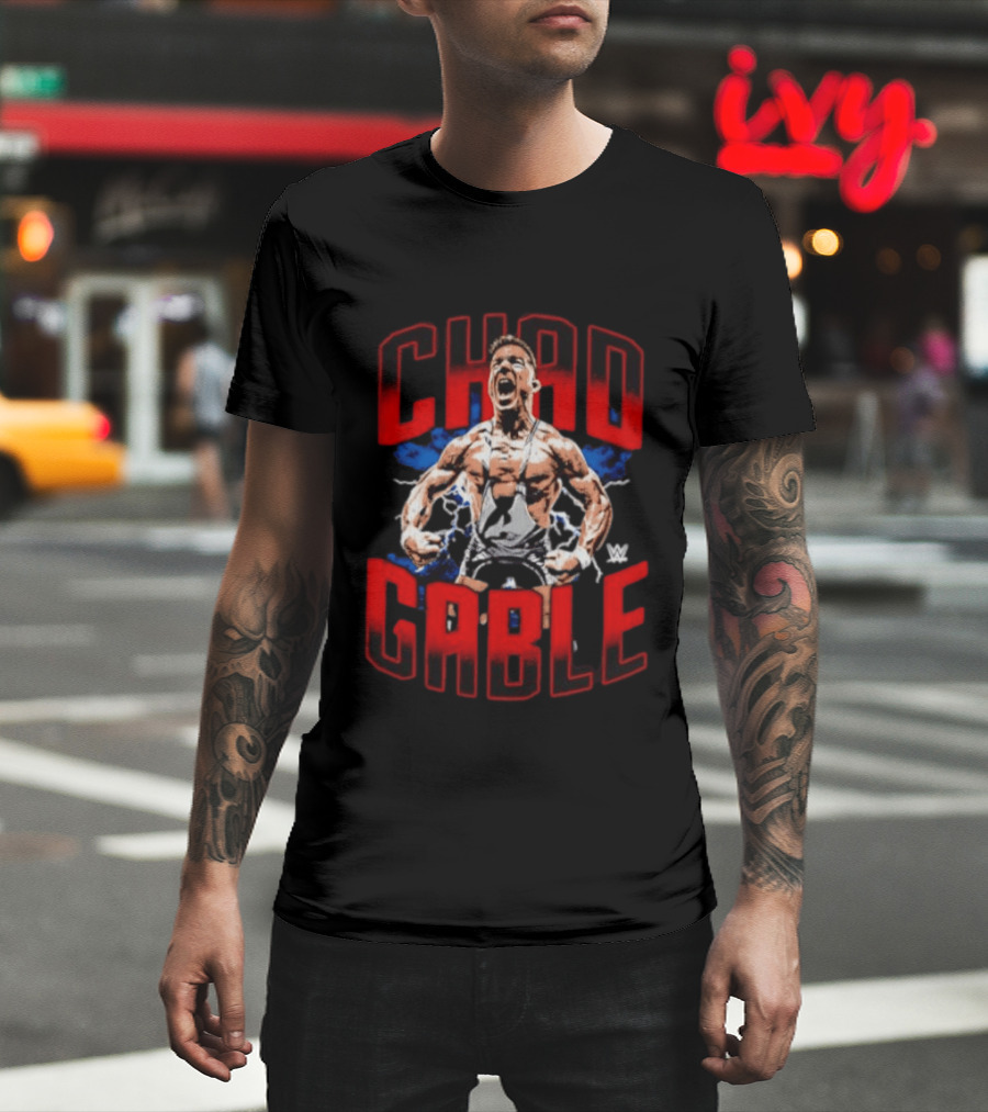 Chad Gable WWE Lightning Scream T-Shirt