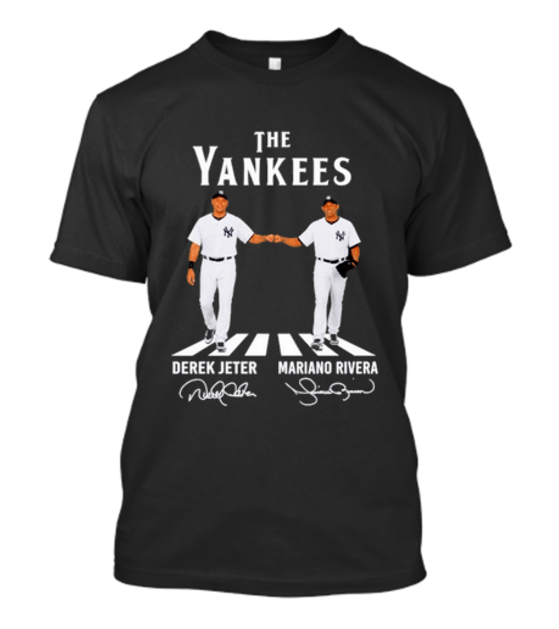 Derek Jeter Mariano Rivera The Yankees New York Yankees Iconic Baseball Moment T-Shirt
