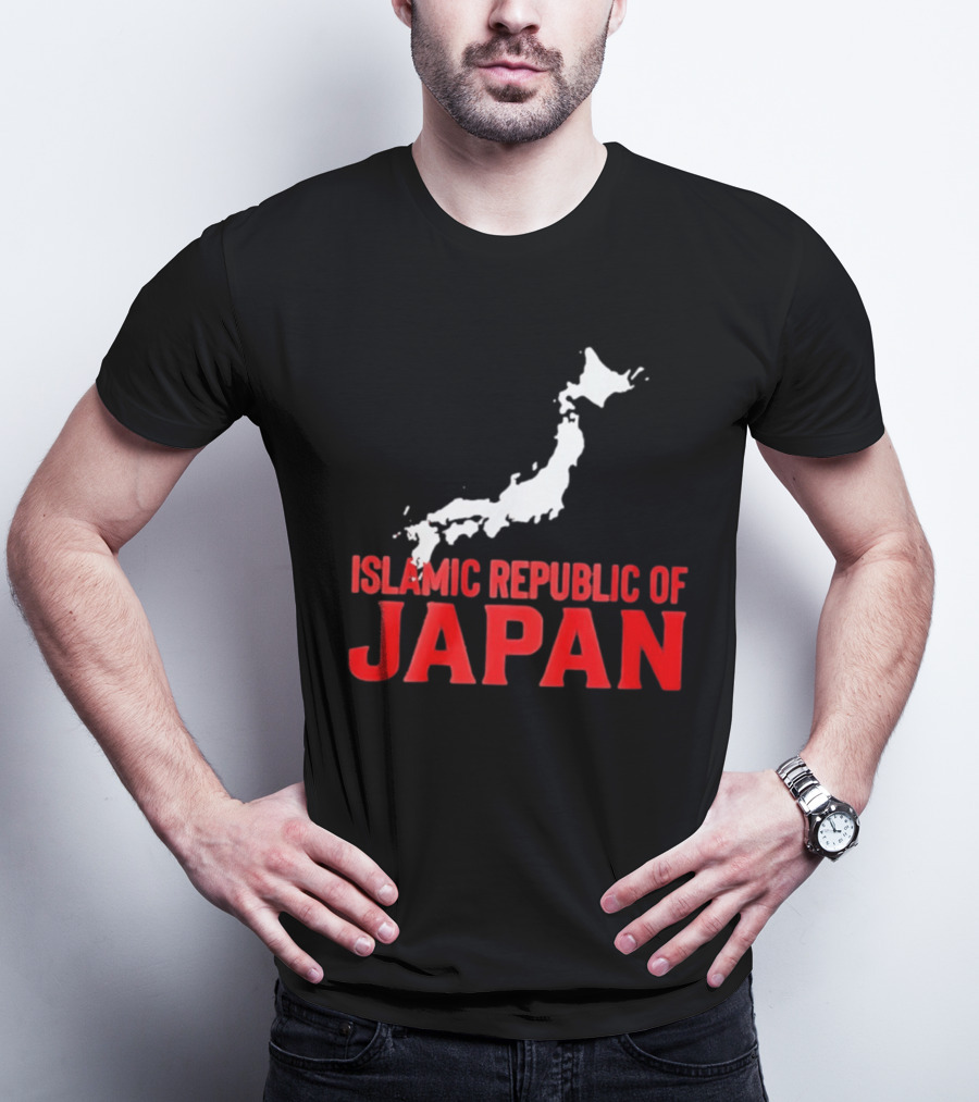 Islamic Republic Of Japan Map 2026 T-Shirt