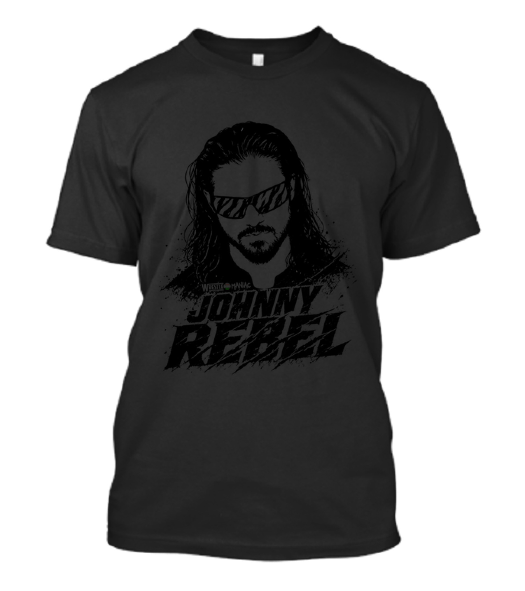 Johnny Rebel WrestleManiac Sunglasses T-Shirt