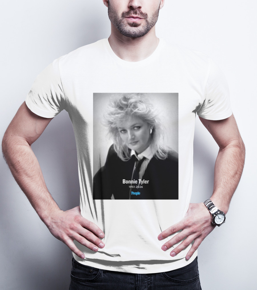 Bonnie Tyler 1951 2026 People Magazine T-Shirt