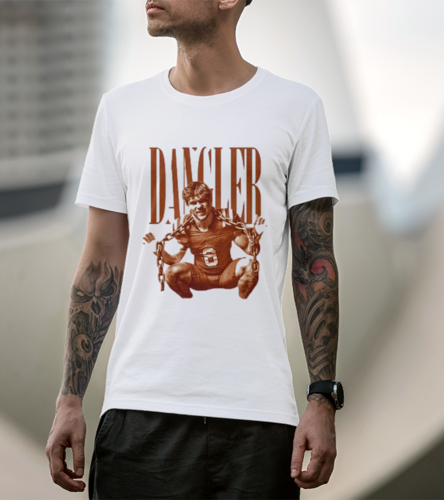 Ronin Dangler No 6 Linebacker Bradenton Florida Chain T-Shirt