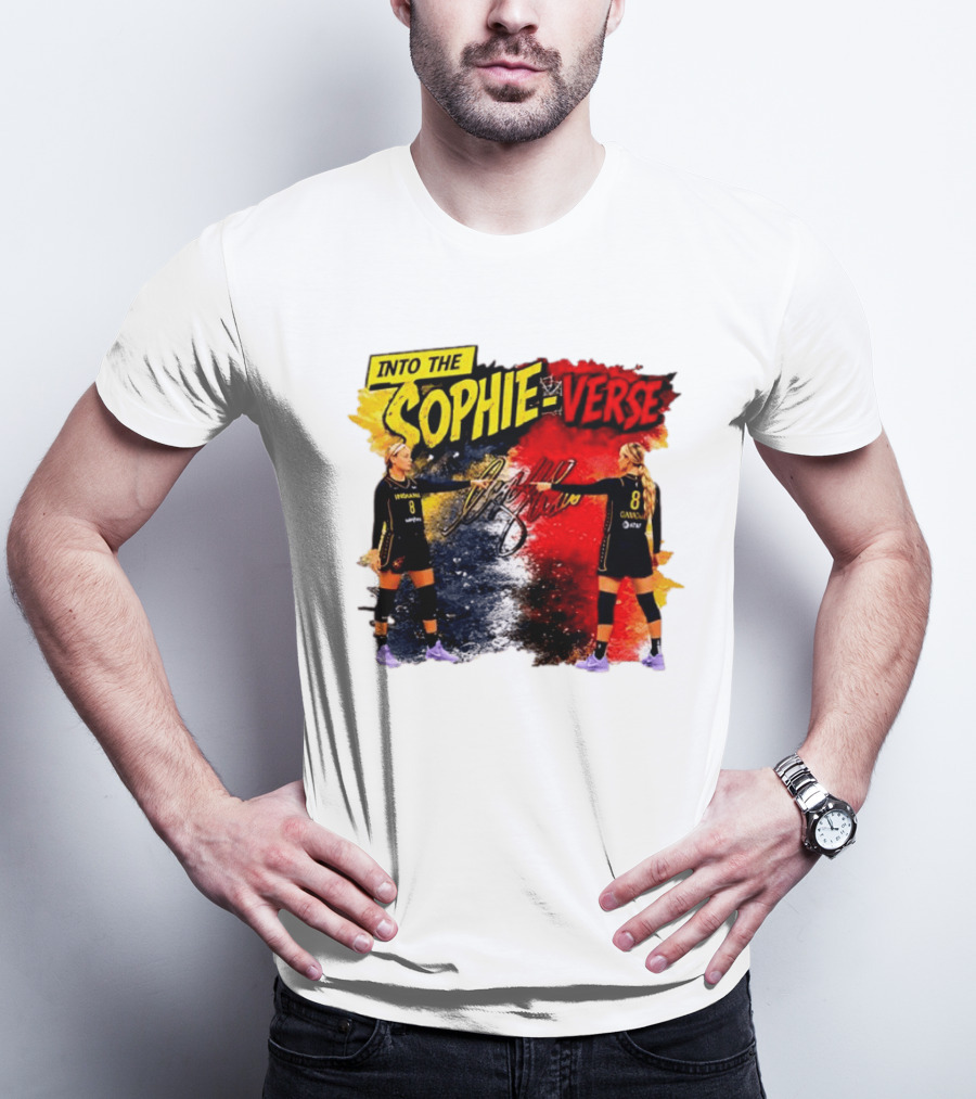 Into The Sophie Verse Sophie Cunningham Indiana Fever WNBA T-Shirt