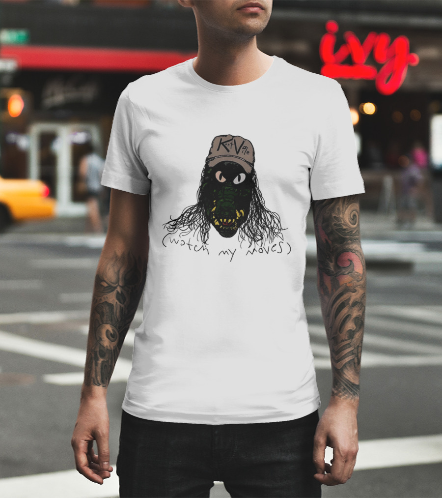 Kurt Vile My Moves Indie Rock Monster Hat T-Shirt