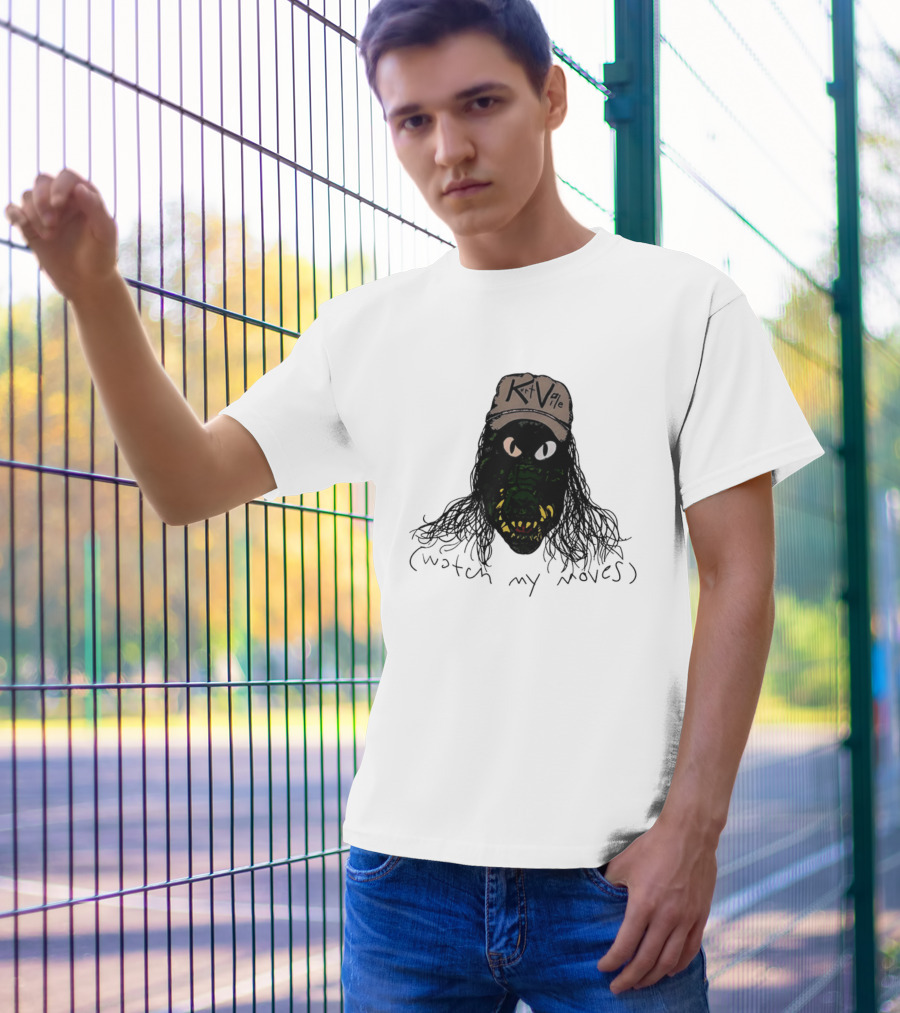 Kurt Vile My Moves Indie Rock Monster Hat T-Shirt