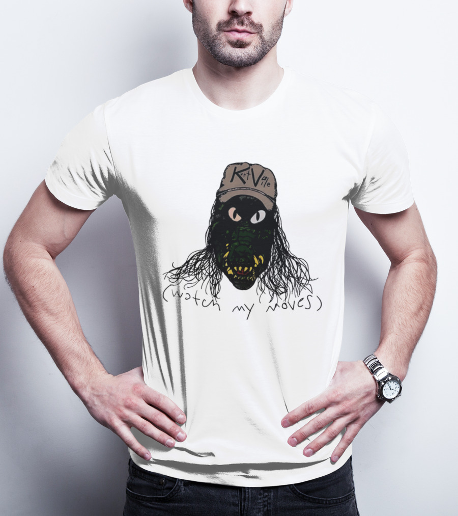 Kurt Vile My Moves Indie Rock Monster Hat T-Shirt