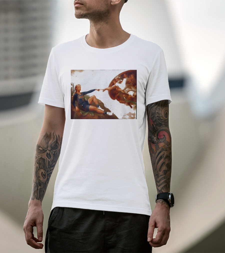 Sophie Cunningham Indiana Fever NBA 2026 Point Creation Adam T-Shirt
