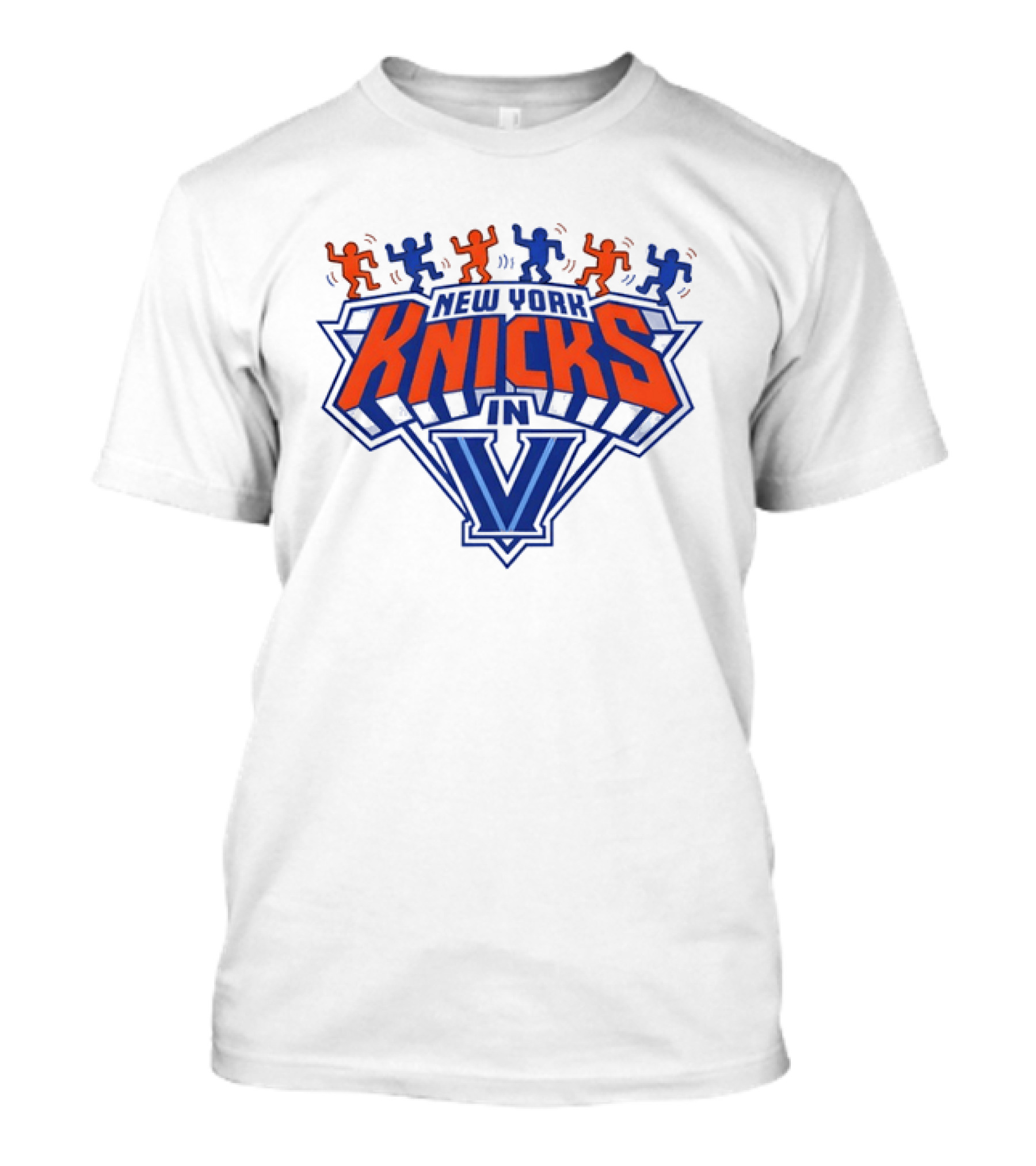 New York Knicks Vs Villanova 2026 Basketball Game Event T-Shirt