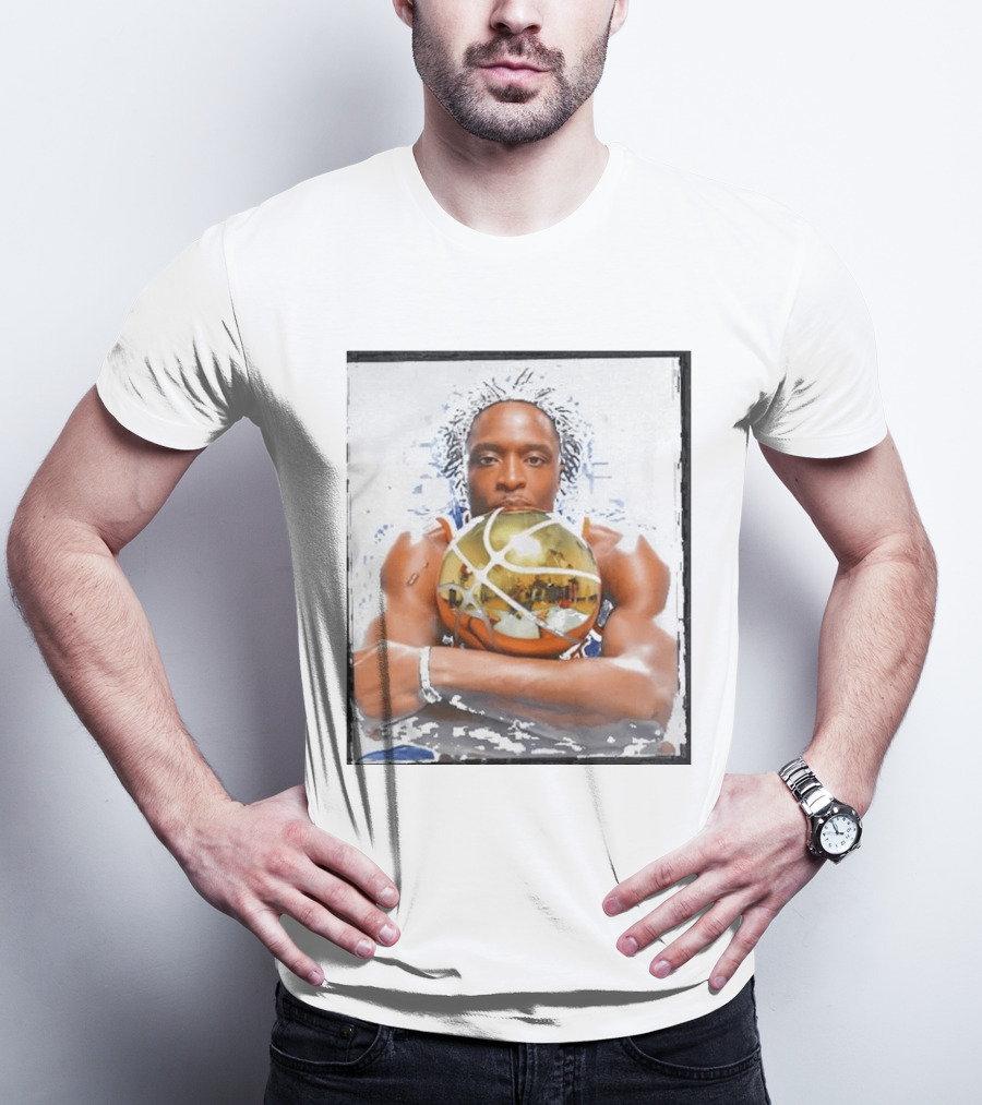 OG Anunoby Basketball Reflection Artistic Slam Magazine Photoshoot T-Shirt