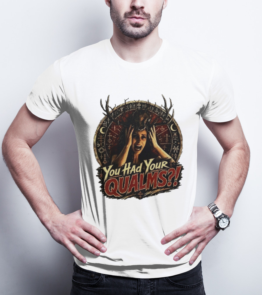 Patricia Widows Bay You Had Your Qualms Ritual Symbolism Antlered Figure T-Shirt
