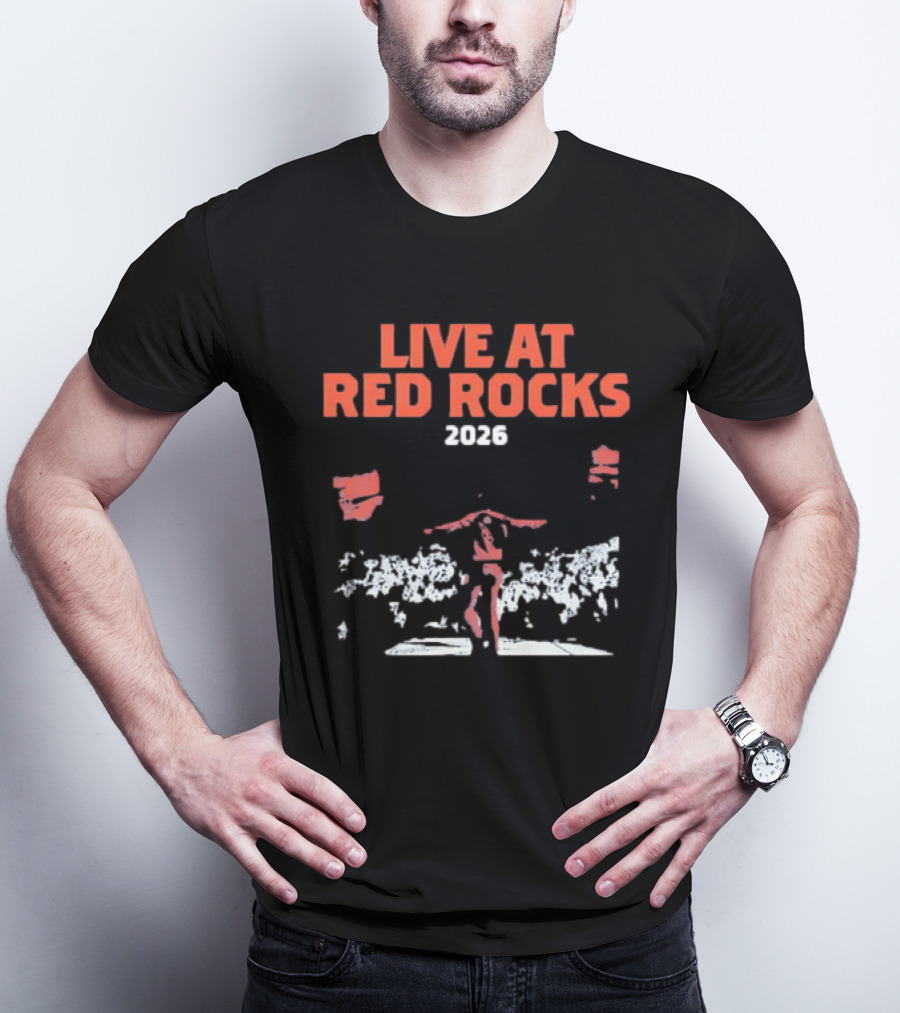 Live At Red Rocks 2026 Concert Performer Music Event T-Shirt
