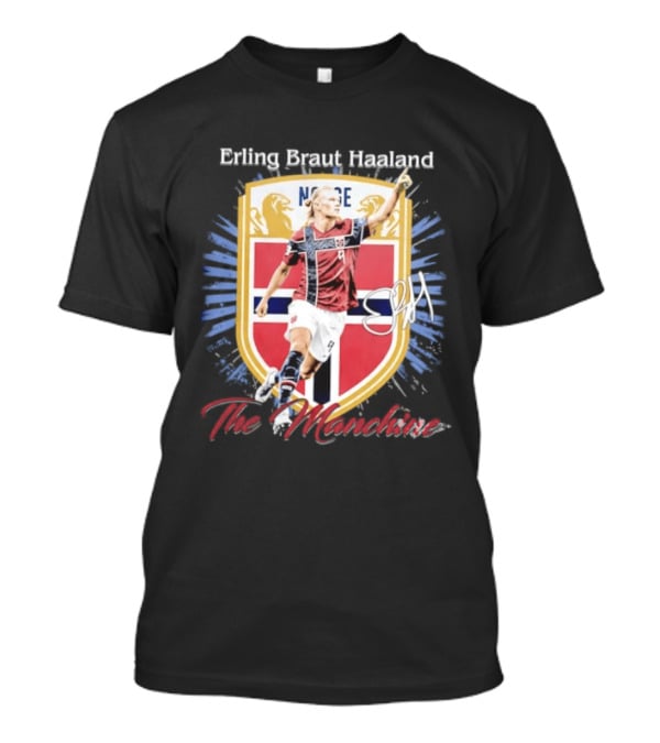 Erling Braut Haaland Norway National Team The Manchine Norway T-Shirt