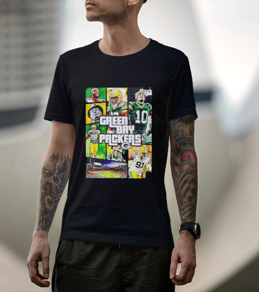 Green Bay Packers Football NFL Team Fan Merchandise T-Shirt