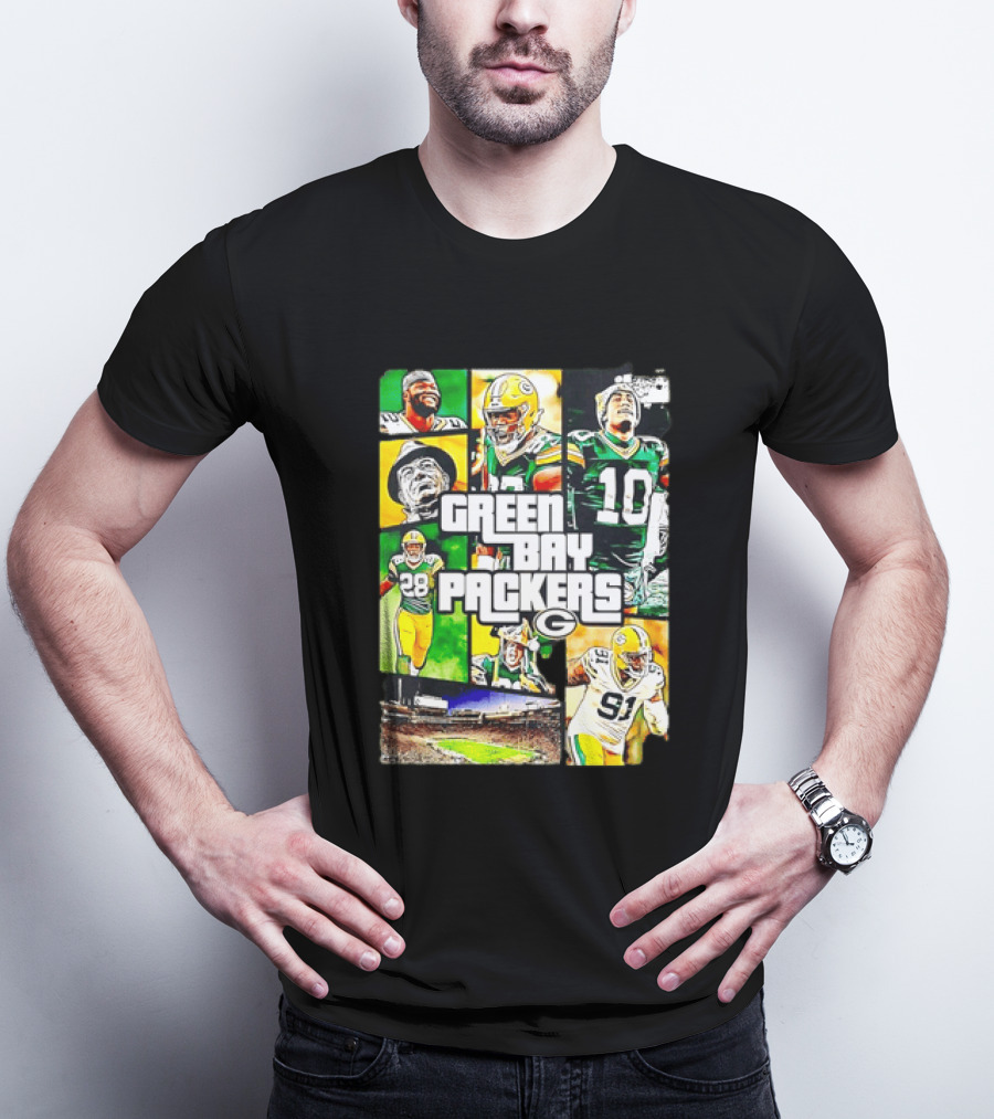 Green Bay Packers Football NFL Team Fan Merchandise T-Shirt