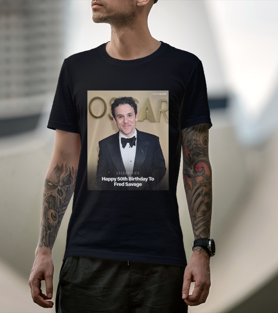 Happy 50th Birthday To Fred Savage CinemaBlend Celebrities T-Shirt