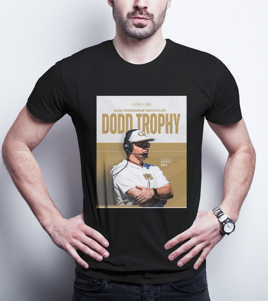 2026 Preseason List Dodd Trophy Head Coach Brent Key T-Shirt