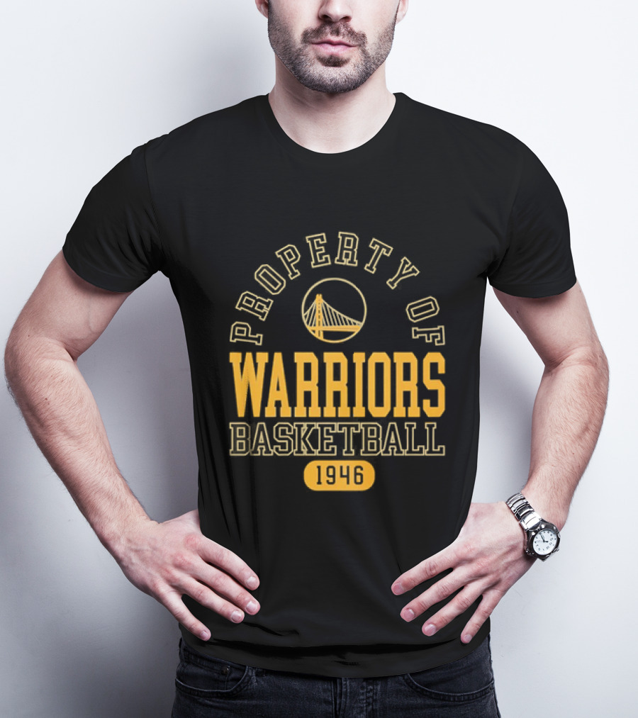 Property Of Warriors Basketball 1946 Golden State Iconic Team Heritage T-Shirt