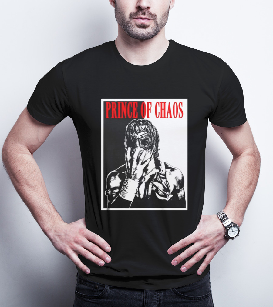 Shado Jr Prince Of Chaos Wrestling Lucha Libre Masked Wrestler T-Shirt