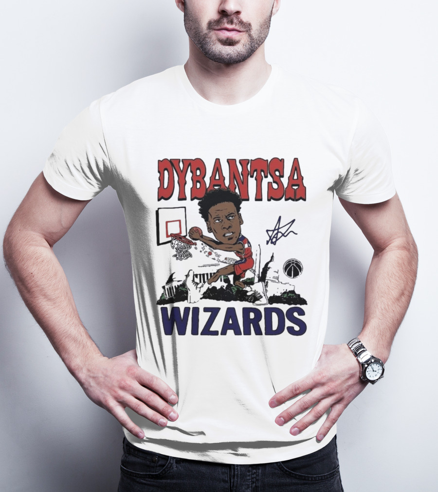 Dybantsa Washington Wizards Rookie Tri Blend Homage T-Shirt