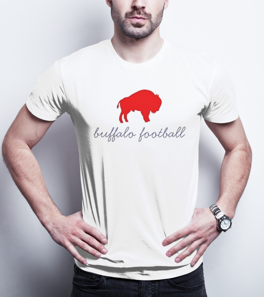 Buffalo Football Red Buffalo T-Shirt