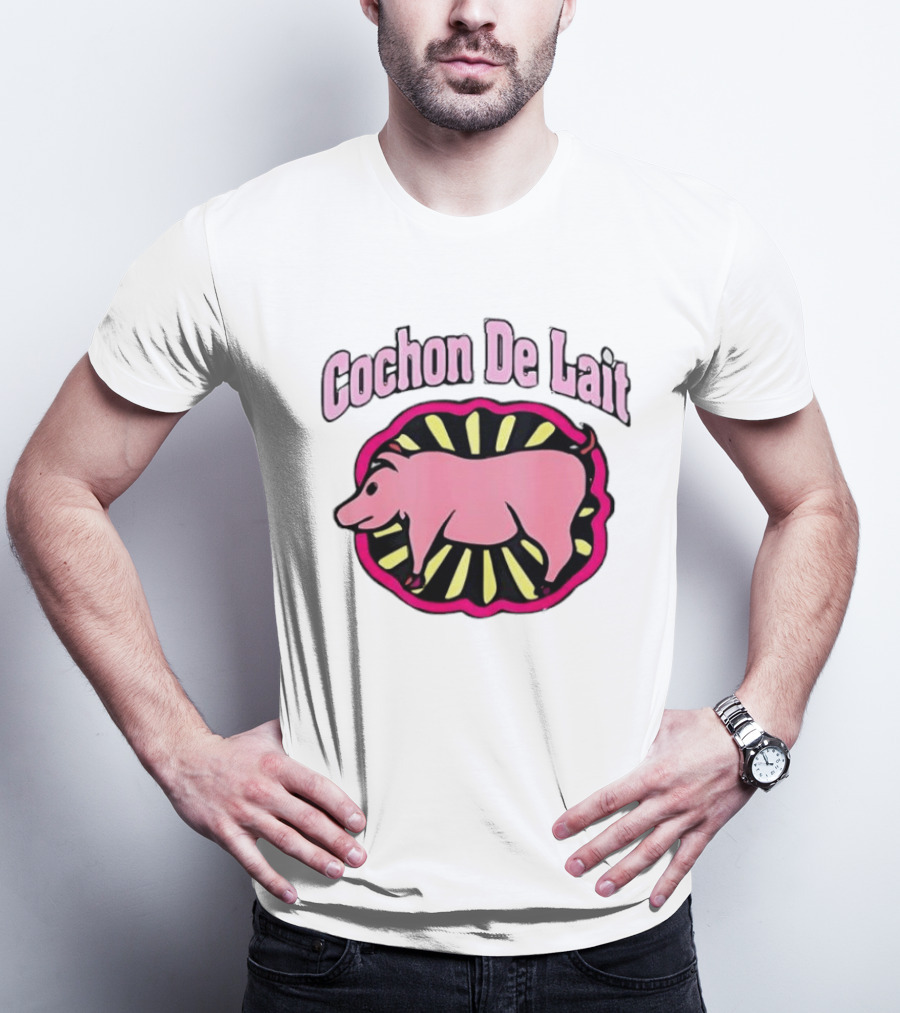 Cochon De Lait Pig Meat Culinary Food Festival Barbecue BBQ T-Shirt