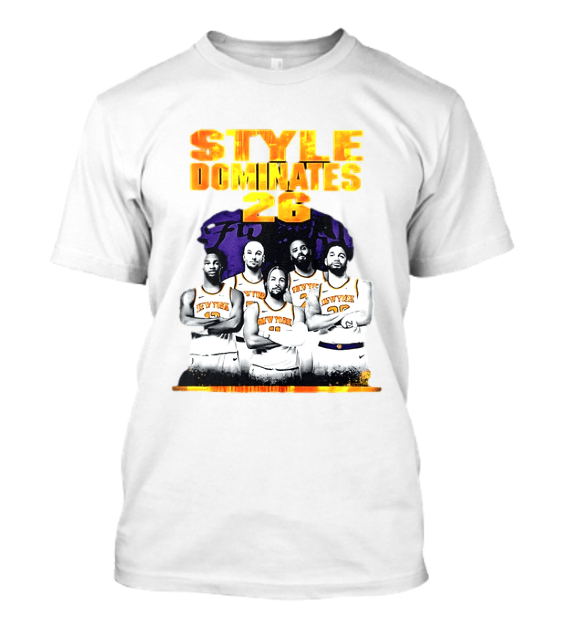 New York Knicks Basketball Style Dominates 26 T-Shirt