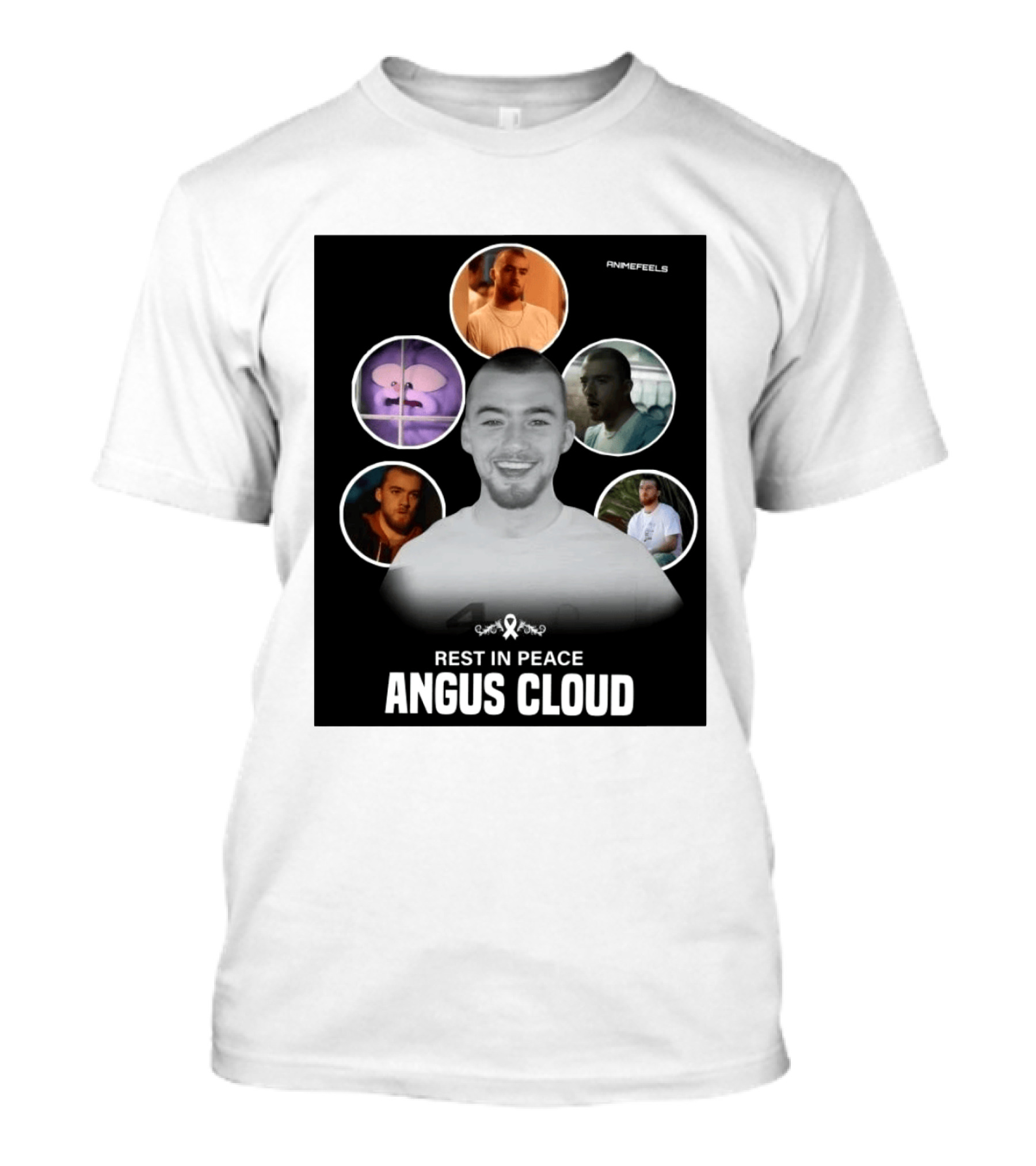 Angus Cloud Memorial Tribute AnimeFeels Rest In Peace T-Shirt