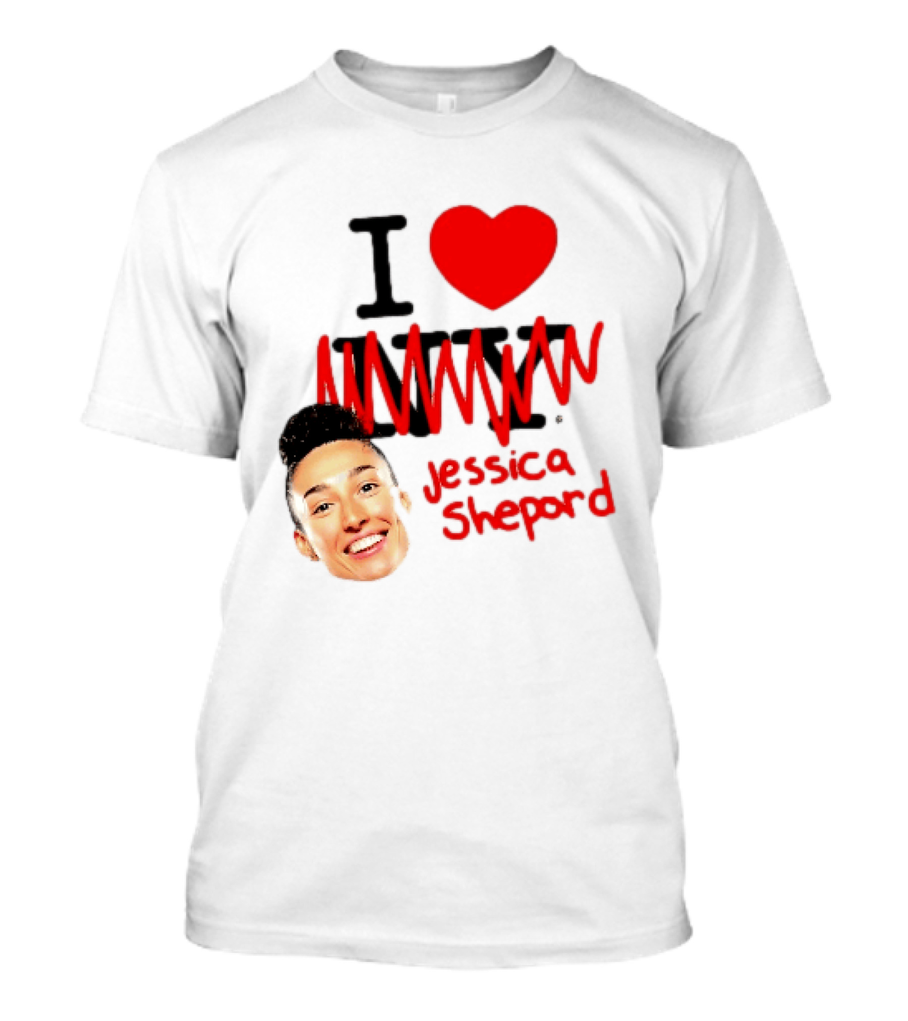I Love NY Jessica Shepard Heartbeat T-Shirt