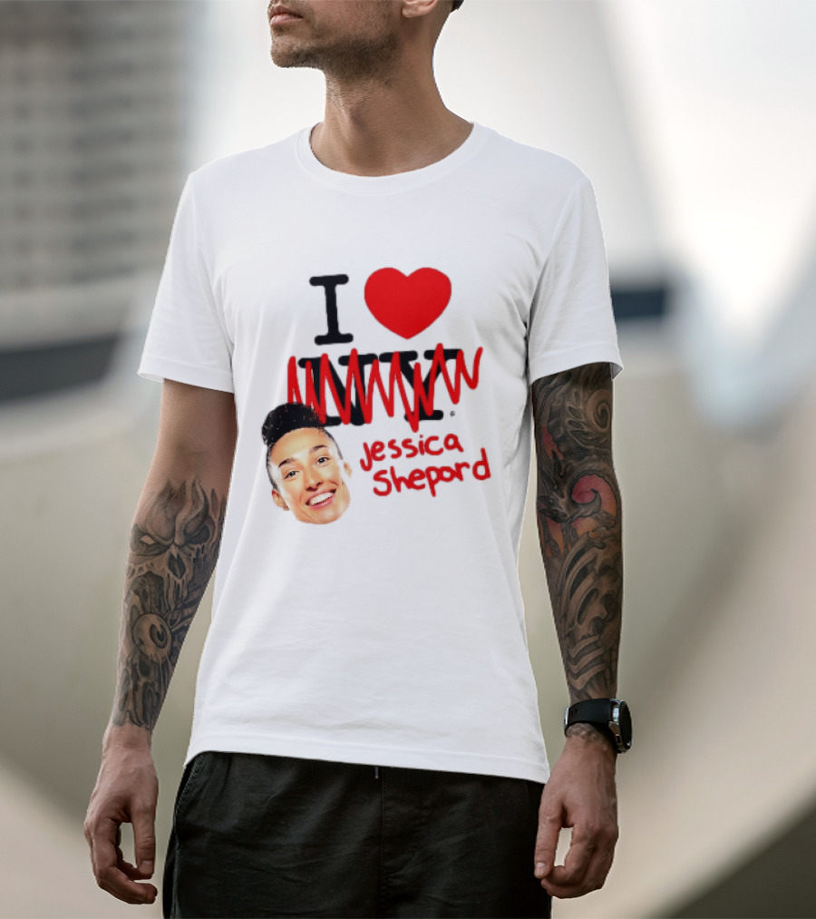 I Love NY Jessica Shepard Heartbeat T-Shirt