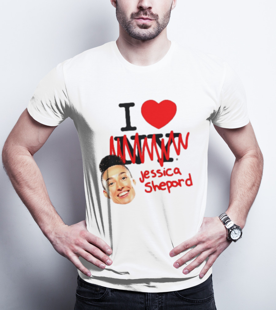 I Love NY Jessica Shepard Heartbeat T-Shirt