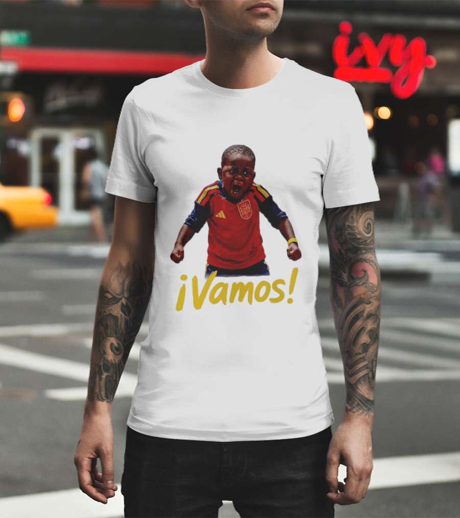 ¡Vamos! Lamine Yamal Spain Football Meme Spain Team Spirit T-Shirt