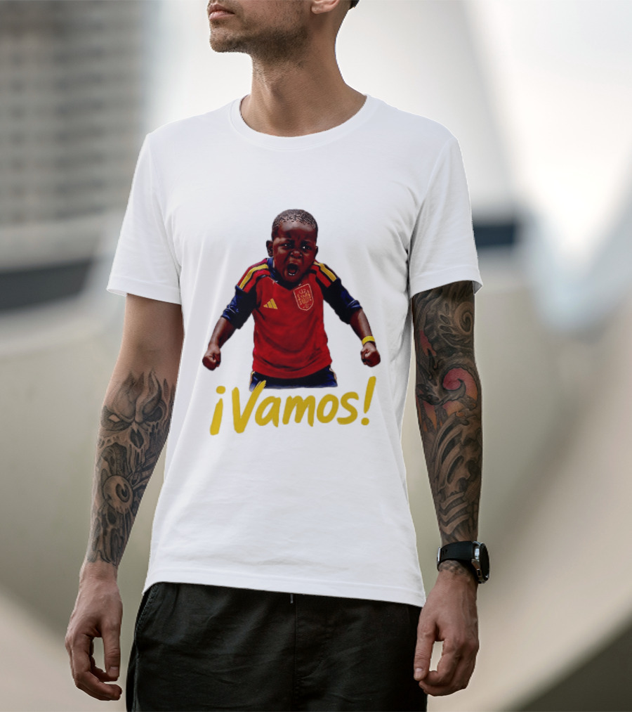 ¡Vamos! Lamine Yamal Spain Football Meme Spain Team Spirit T-Shirt