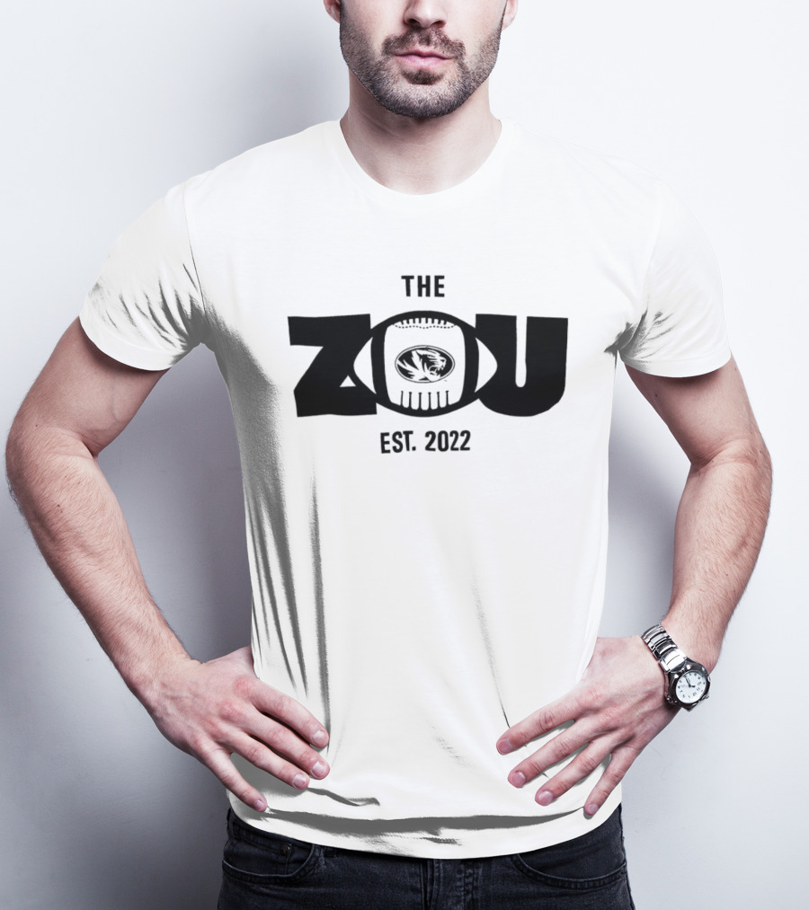 Missouri Tigers The Zou Football Est 2022 T-Shirt