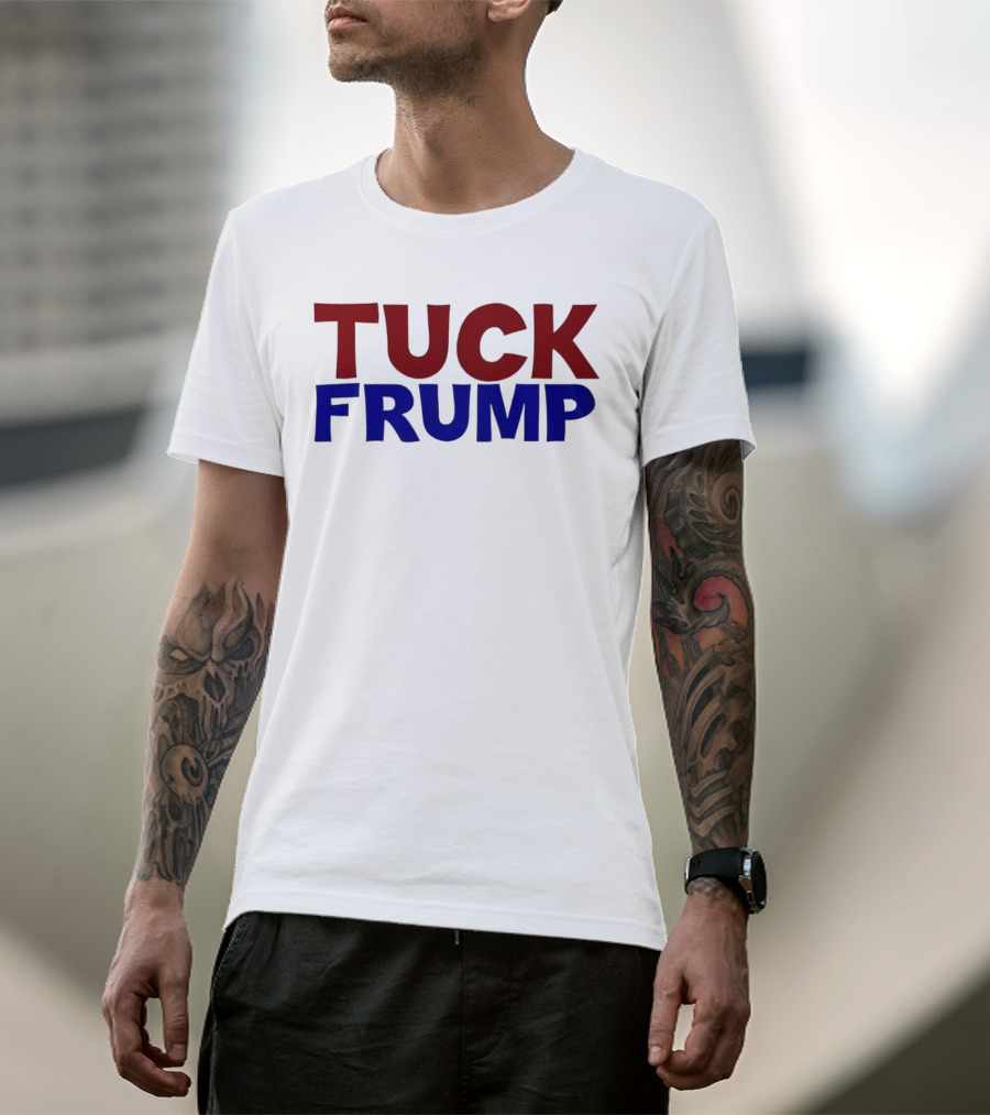 Tuck Frump Red And Blue T-Shirt