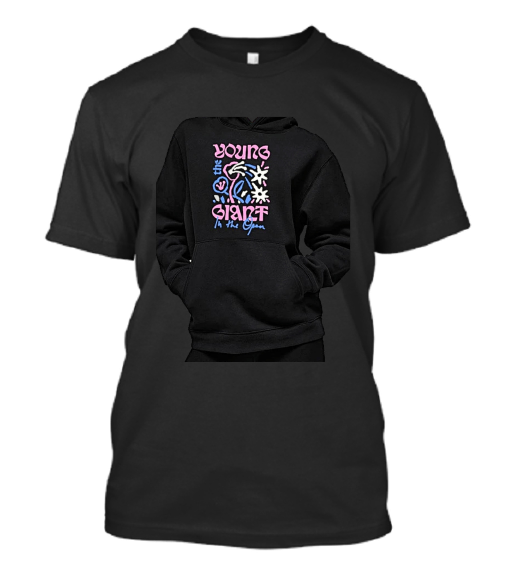 Young The Giant In The Open Vibrant Pastel Colors Abstract T-Shirt