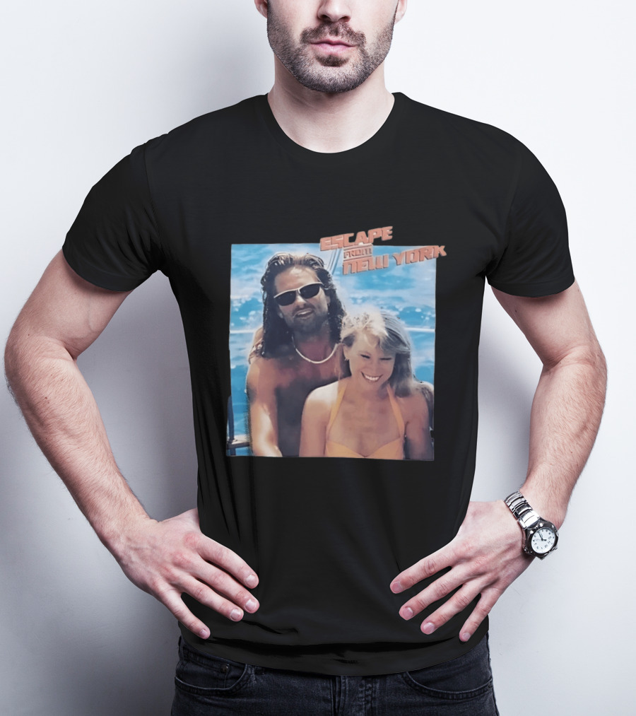 Captain Ron Kurt Russell Mary Kay Place Escape From New York 1992 T-Shirt