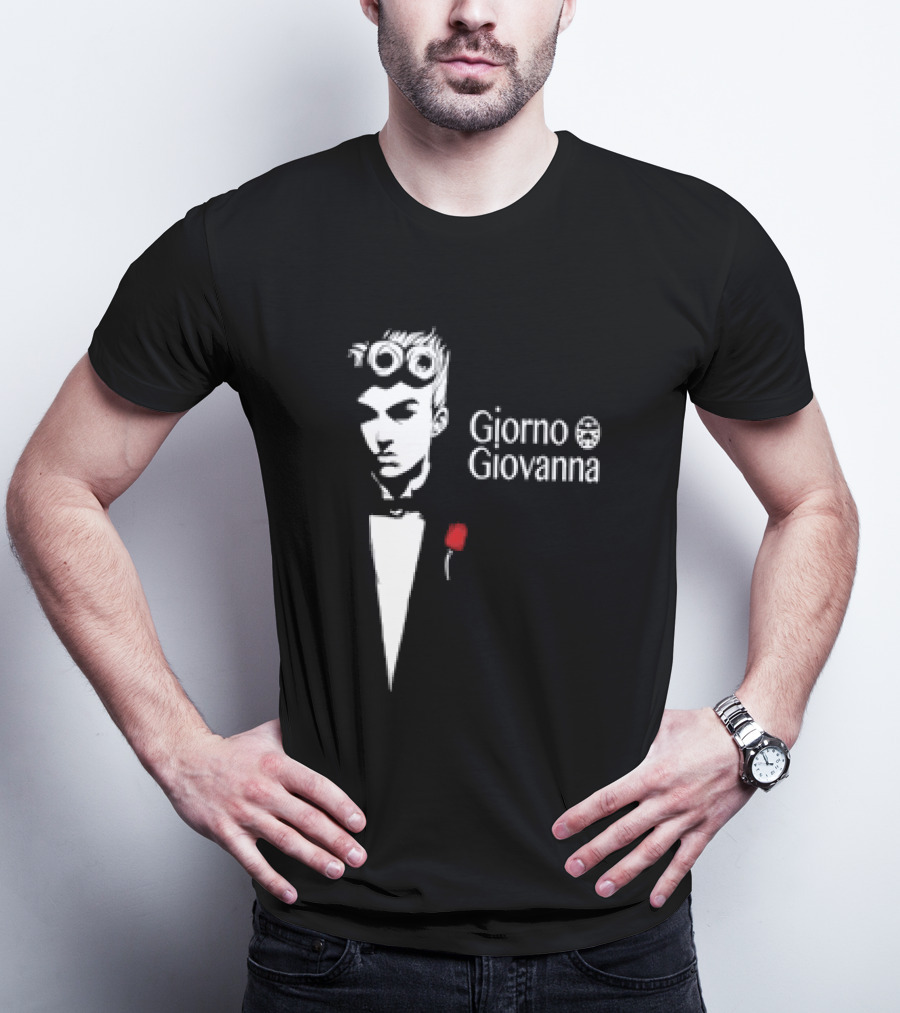 JoJo's Bizarre Adventure Giorno Giovanna Godfather T-Shirt