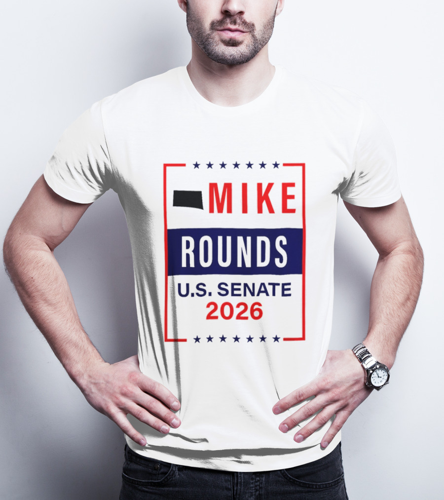 Mike Rounds U.s. Senate 2026 Campaign South Dakota T-Shirt
