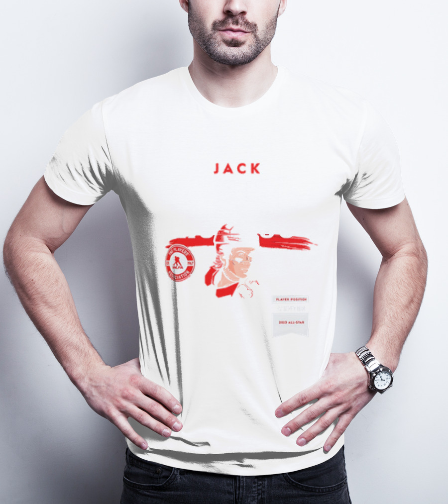 Jack Hughes New Jersey Devils Player 86 NHLPA Spotlight 2023 All Star T-Shirt