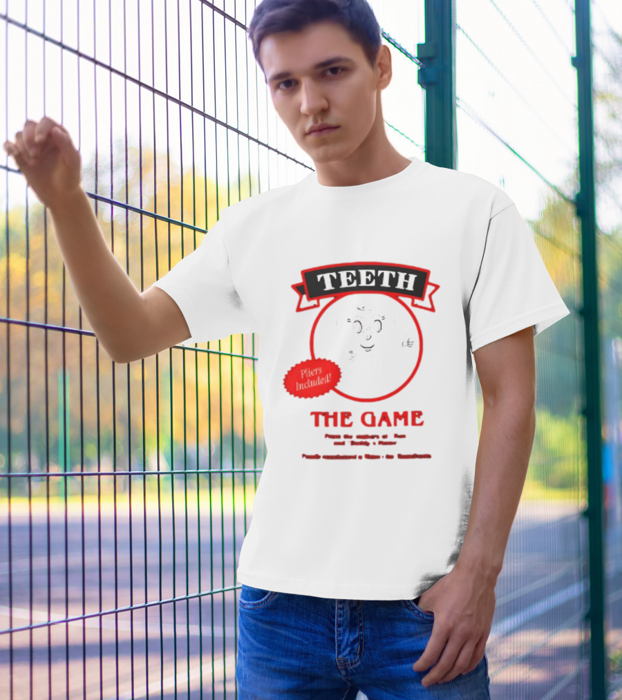 Teeth The Game Pliers Included From The Authors Of Widow's Bay Board Game T-Shirt