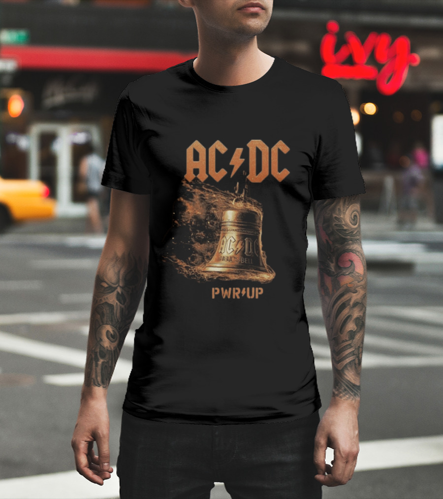 AC DC PWR Up Hells Bell Lightning Tour 2026 North America T-Shirt