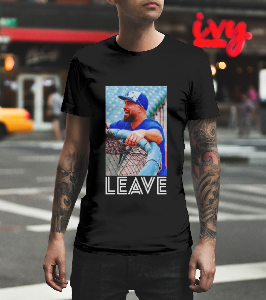 Blue Jays Kazuma Okamoto Leave Baseball Fans Team Spirit T-Shirt