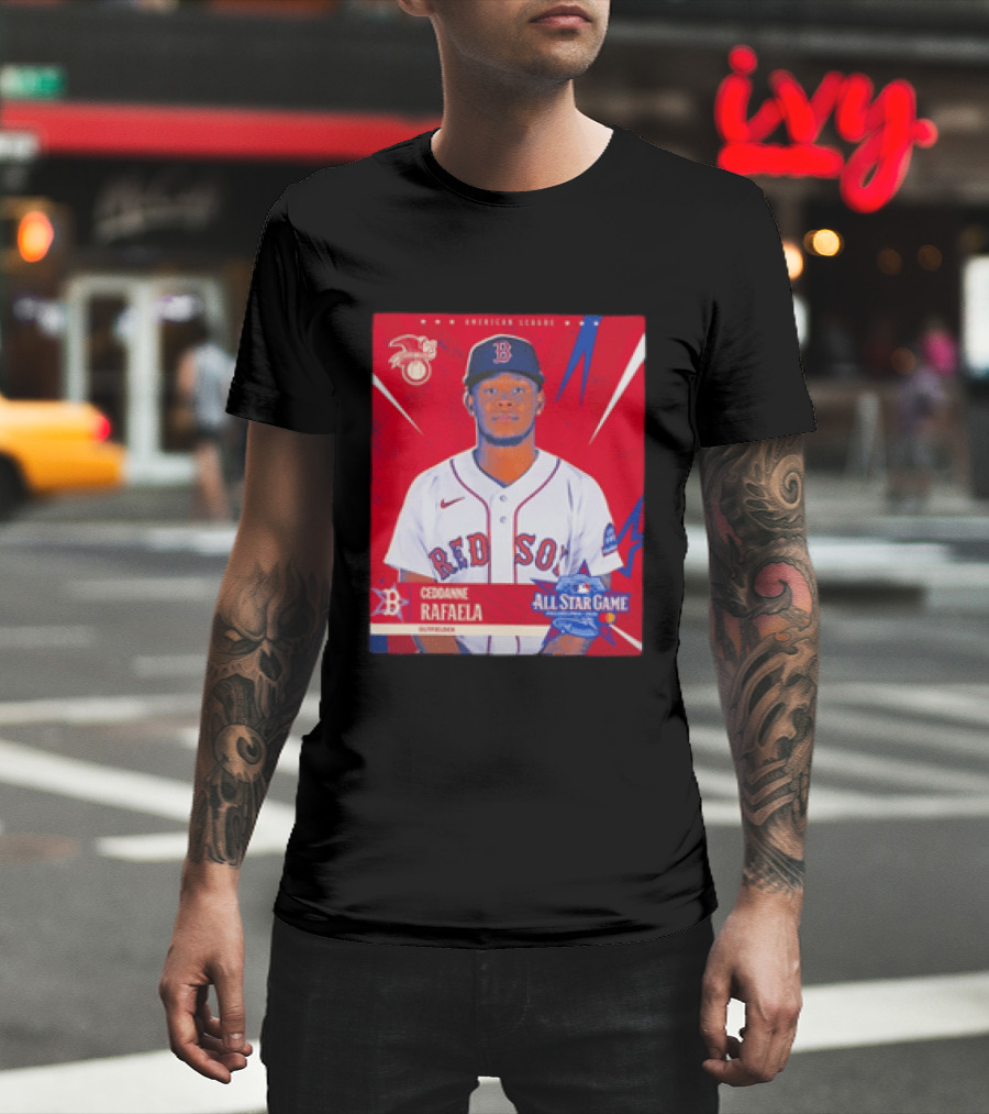 Boston Red Sox Ceddanne Rafaela American League All Star Game Philadelphia 2026 T-Shirt