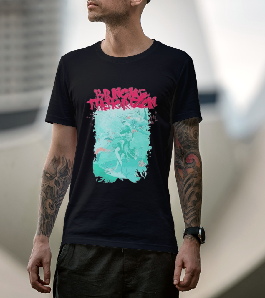 Bring Me The Horizon Shark Attack Artwork 2026 T-Shirt