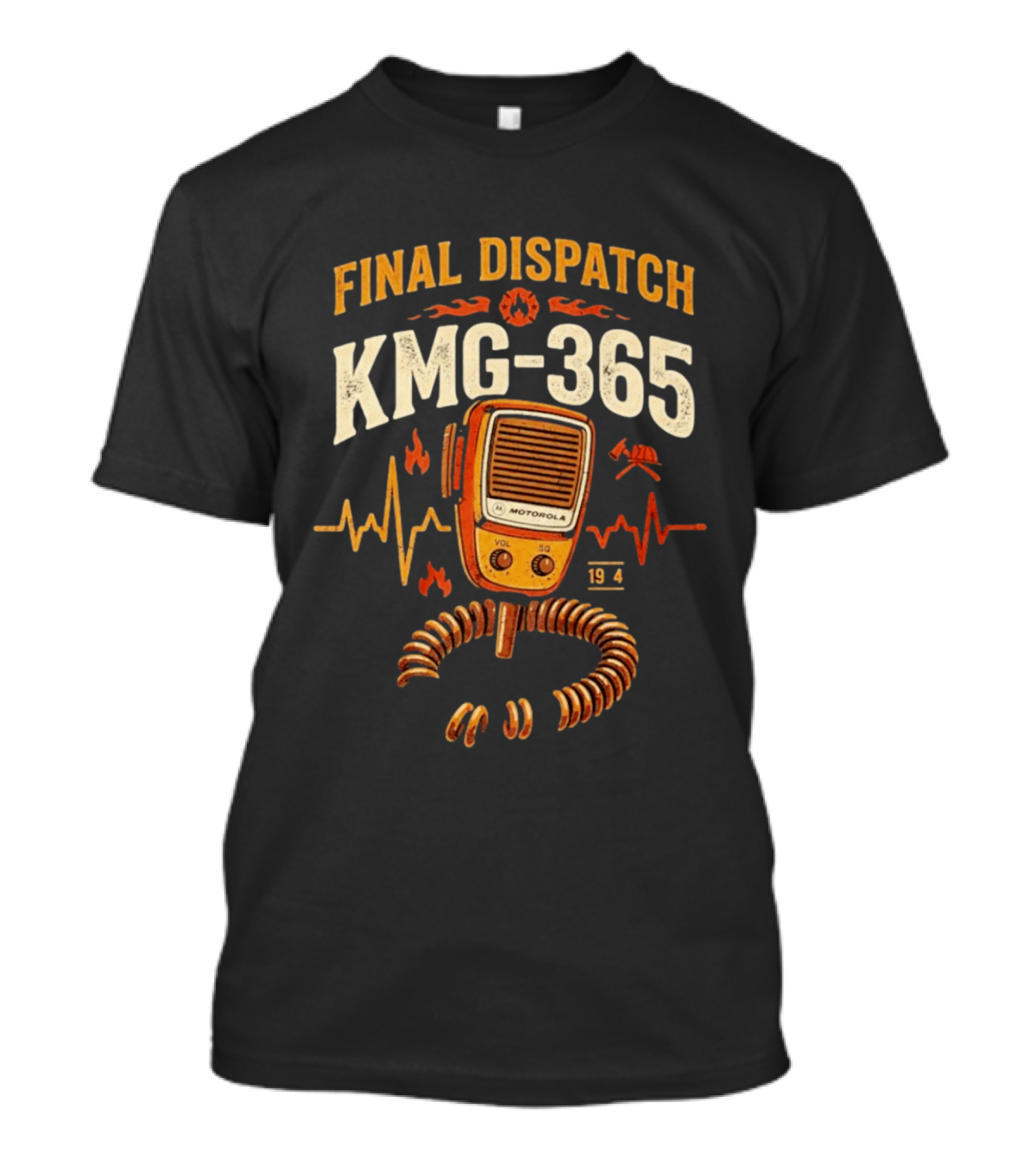 Final Dispatch KMG 365 Motorola Radio T-Shirt